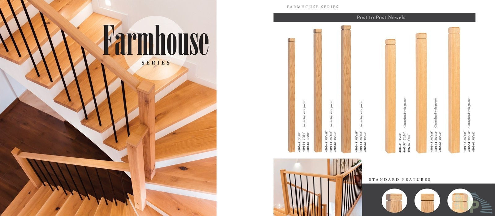 Box Newel Posts from Contemporary Transitional & Traditional Designs ...