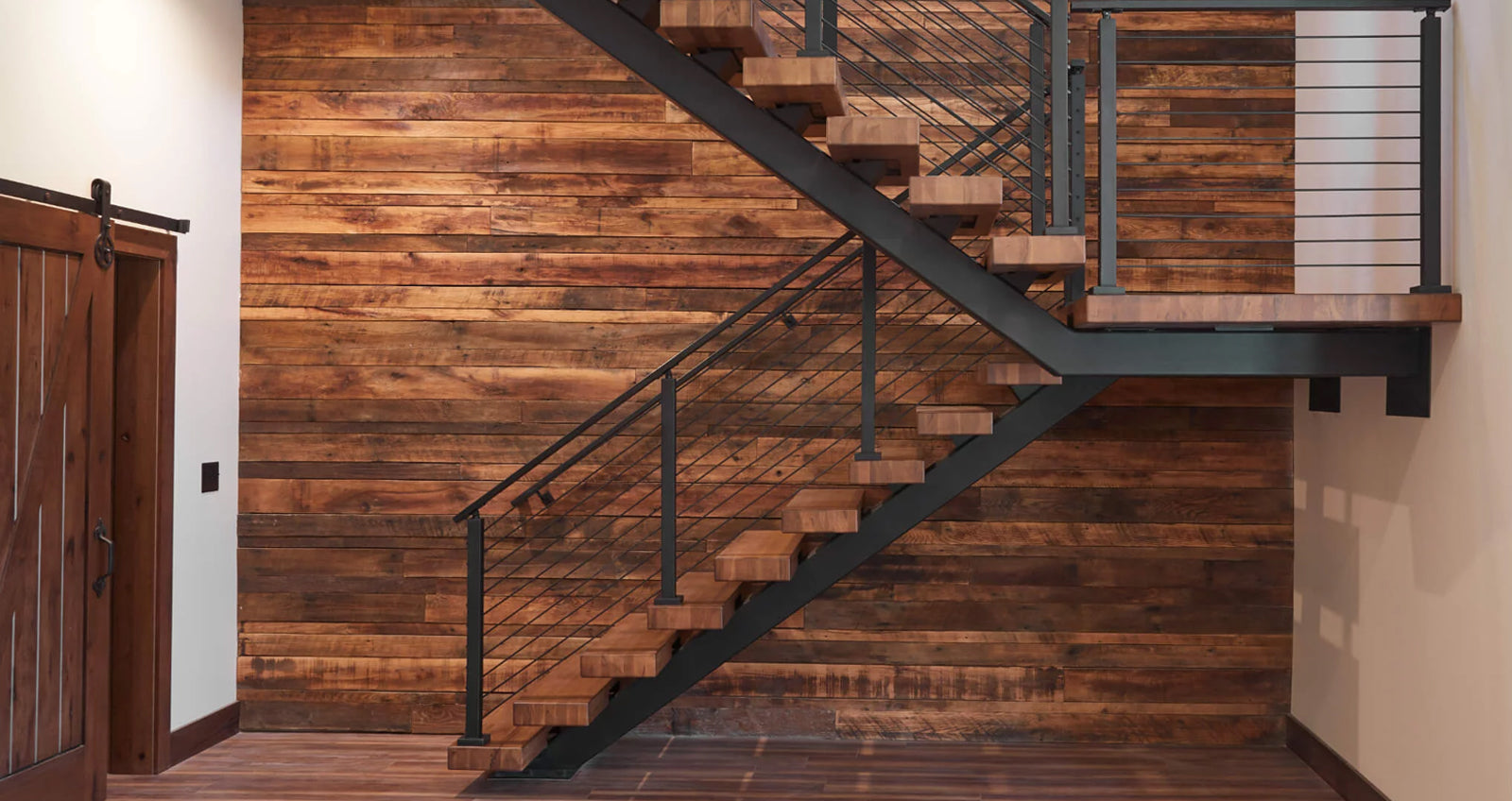 USA Made Amish Wood Railings & Stairs | Metal Iron Balustrade – StepUP ...