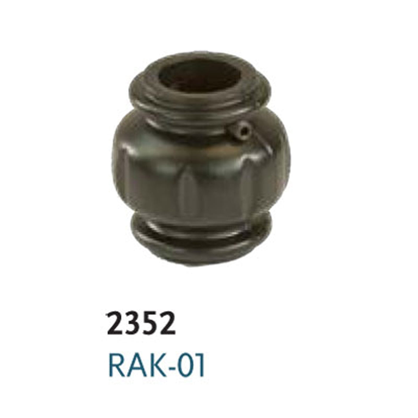 RAK-01 Round Knuckle - 5/8" Round Iron Baluster Spindle | Metal Railing ...
