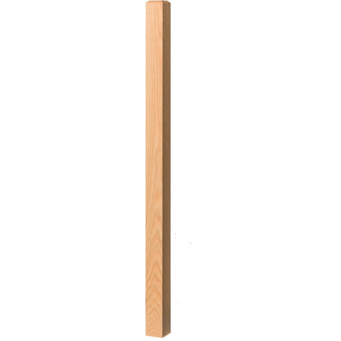 4100 Chamfered Top Solid Square Newel Post | USA-Made Stair Parts by ...