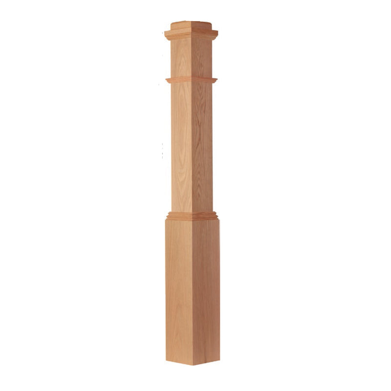 4091 Square Box Newel Post | USA-Made Stair Parts by StepUP – StepUP ...