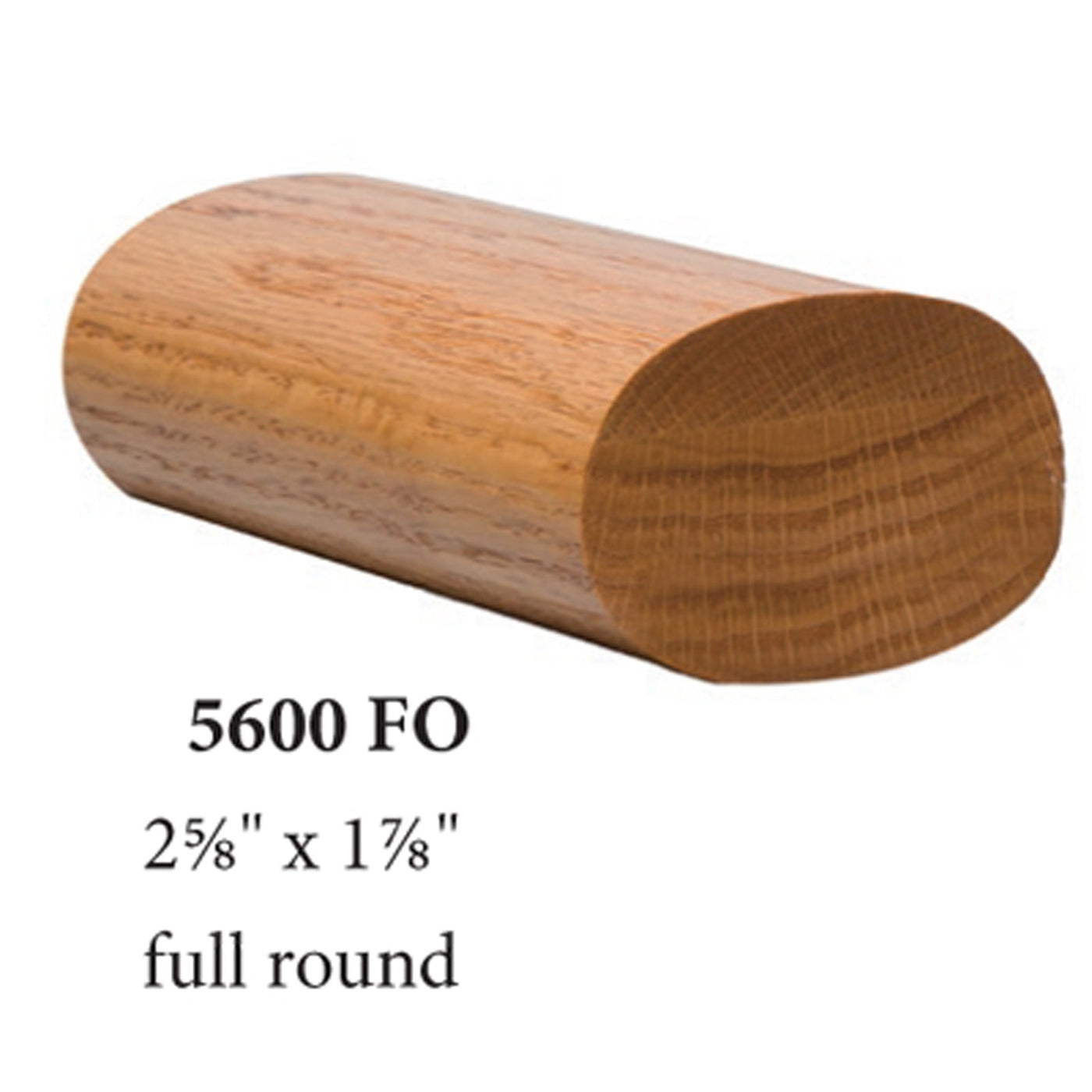 5600FO Solid Handrail | USA-Made Stair Parts by StepUP – StepUP Stair Parts