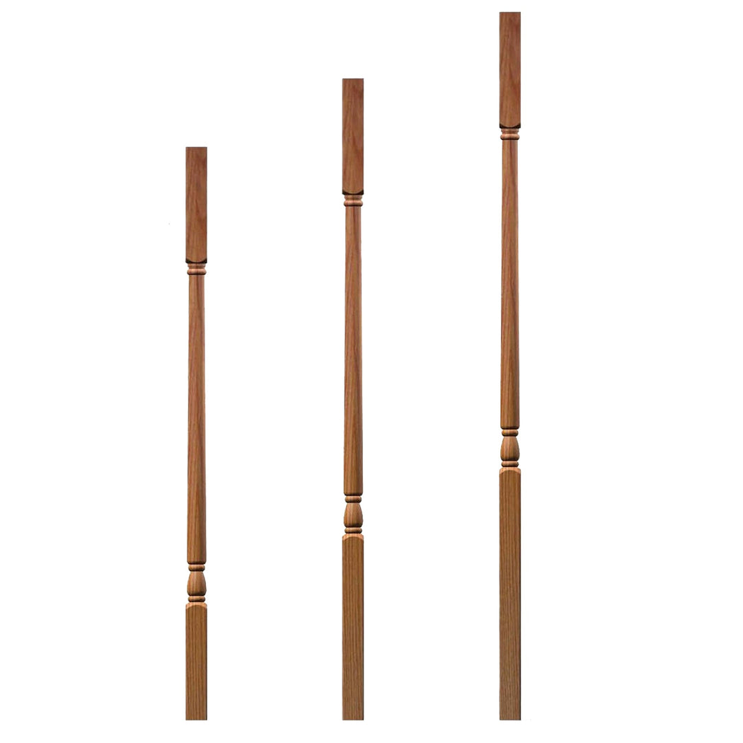 Colonial Newel Posts and Baluster Spindles – StepUP Stair Parts