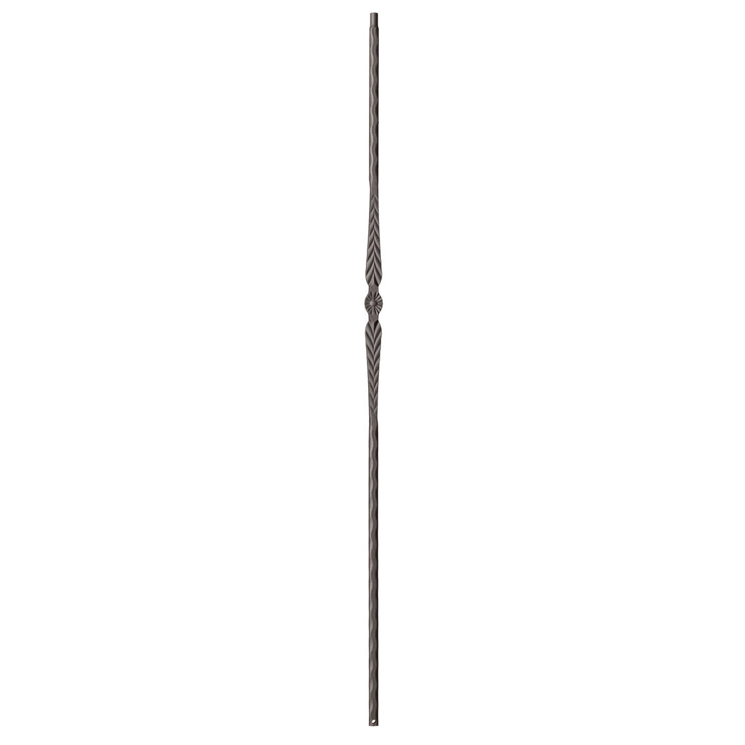 Metal Wrought Iron Baluster Spindles | Mediterranean (Hammered Edge ...