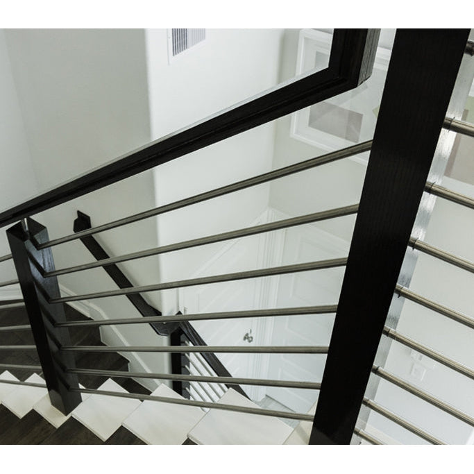 1/2" & 5/8" Horizontal Iron Bar for Modern Balustrade | Metal Railing ...