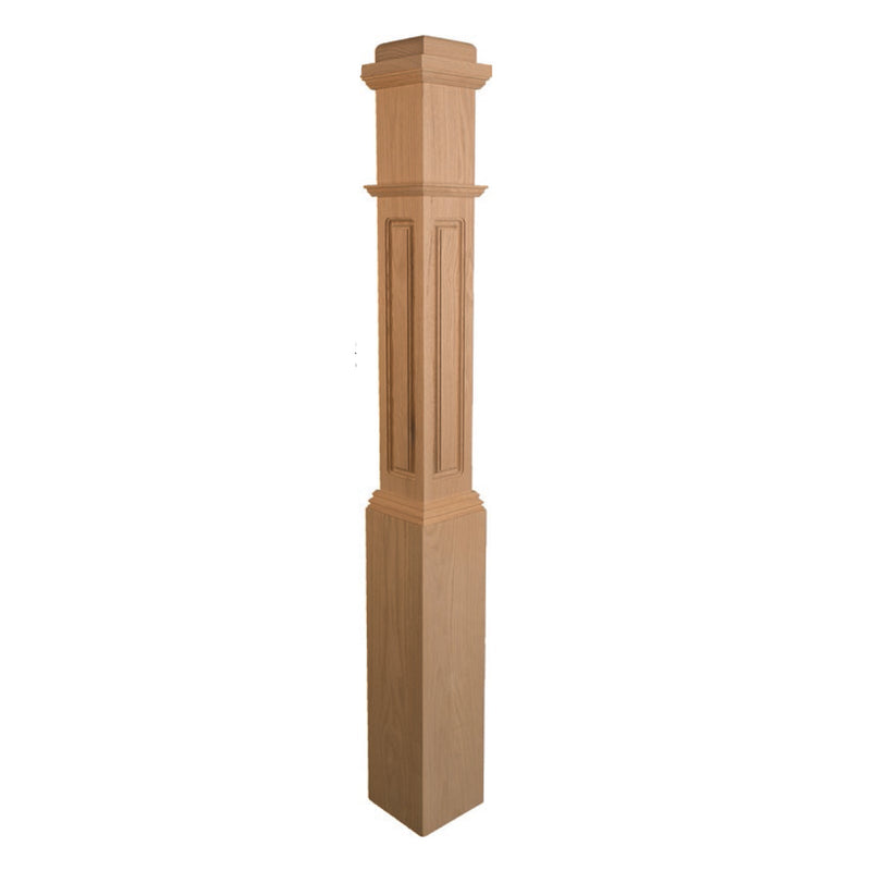 RP-4091 Square Box Newel CNC | USA-Made Stair Parts by StepUP – StepUP ...